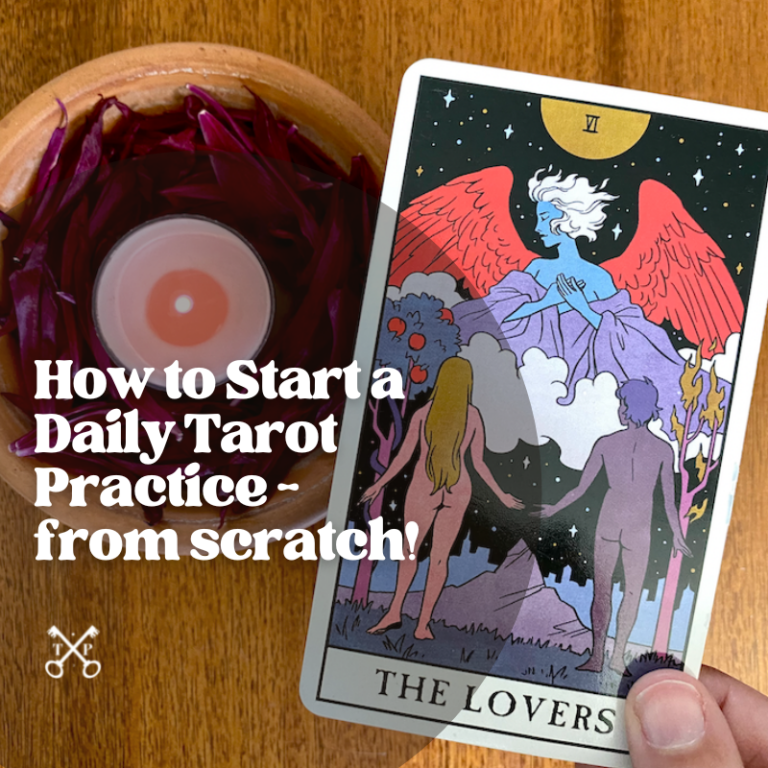 How to Start a Daily Tarot Practice - from scratch! - The Tarot Professor